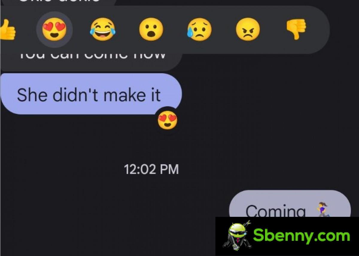 Google tests reactions to iPhone SMS messages - Sbenny’s Blog