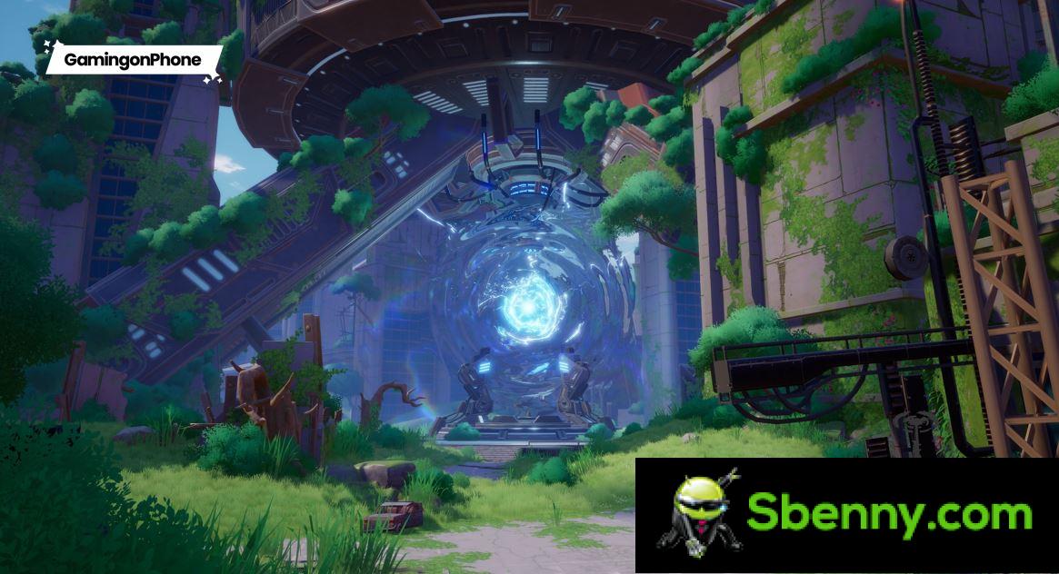 Tower of Fantasy: List of all locations in the gold core of Mirroria ...