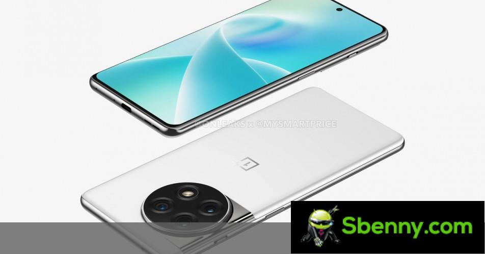 OnePlus 12R renders show familiar design, specs including SD 8 Gen 2 ...