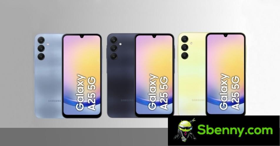 Samsung Galaxy A25 promotional materials and specifications leaked in ...