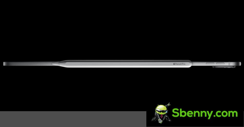 Apple Pencil Pro offers squeeze and rotate gestures and haptic feedback ...